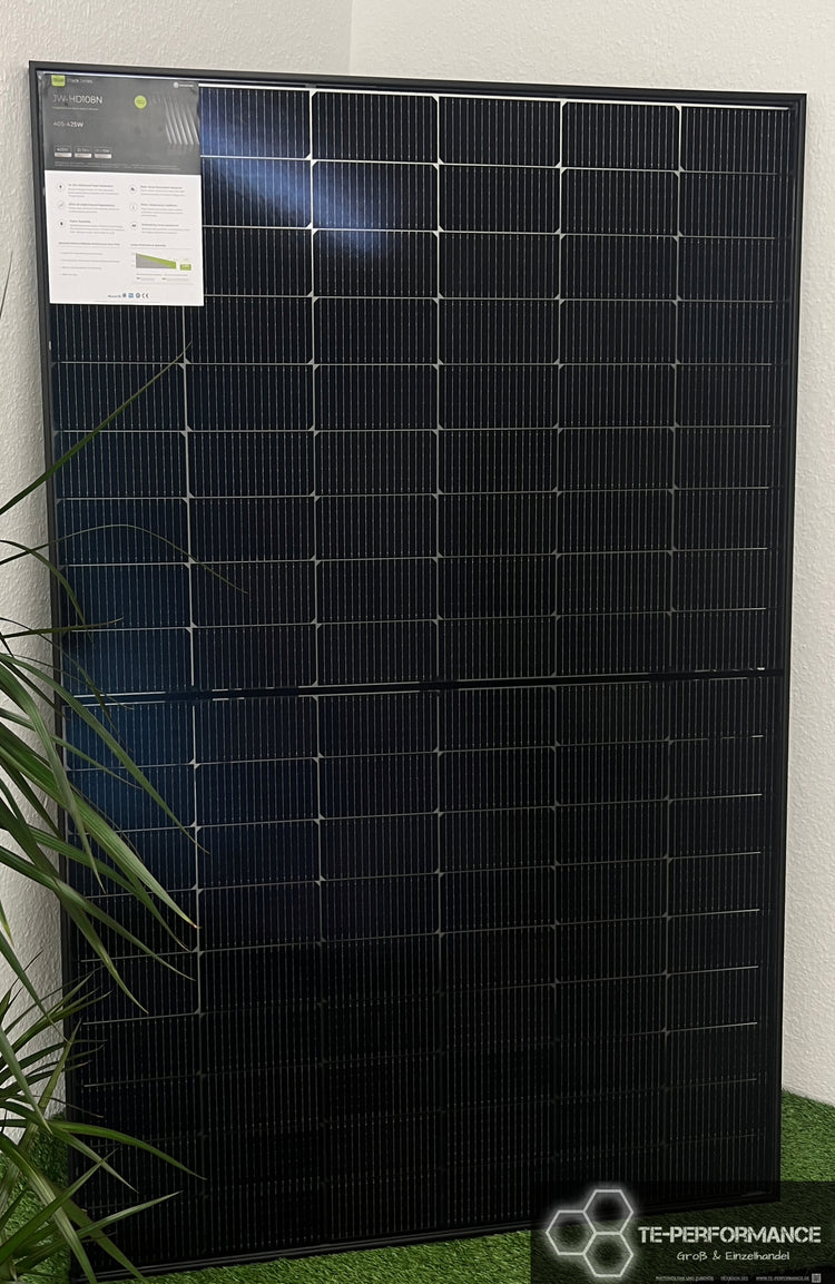 Solarmodul Jolywood JW-HD108N-420W Bifazial Glas/Glas, Full black – TE-Performance